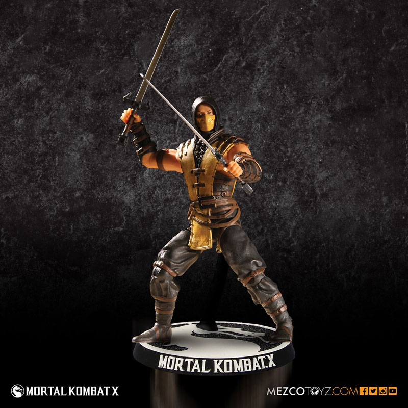 AmiAmi Character Hobby Shop Mortal Kombat X 3.75 Inch Action Figure Scorpion Released