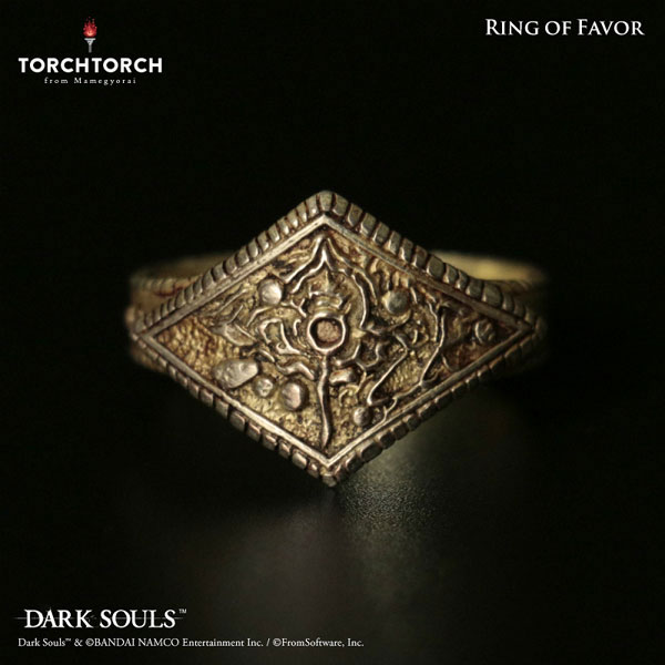 AmiAmi Character Hobby Shop DARK SOULS x TORCHTORCH Ring Collection Ring of Favor Men s Model Size 21 Released