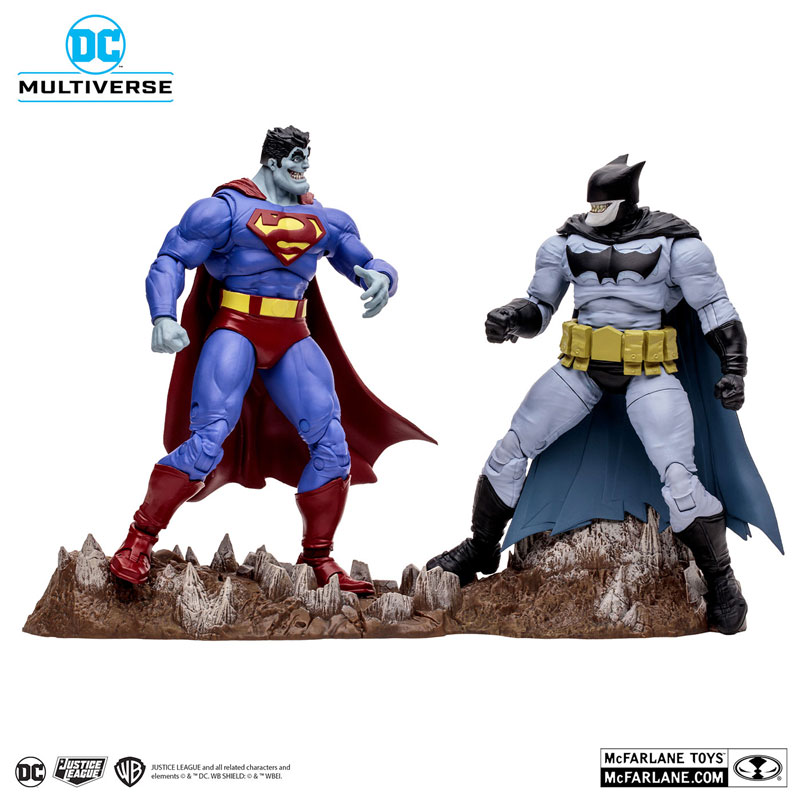 AmiAmi Character Hobby Shop DC Comics DC Multiverse 7 Inch Action Figure Bizarro Batzarro Comic Released