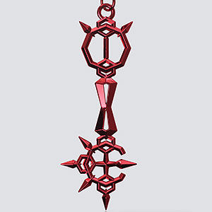 Kingdom Hearts Axel Keyblade